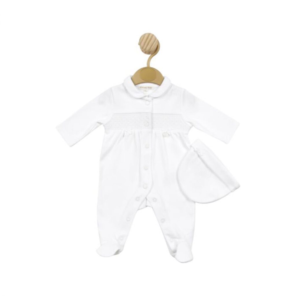 Baby Grow smocked set ⋅ Luxury Clothing - Mary Shortle